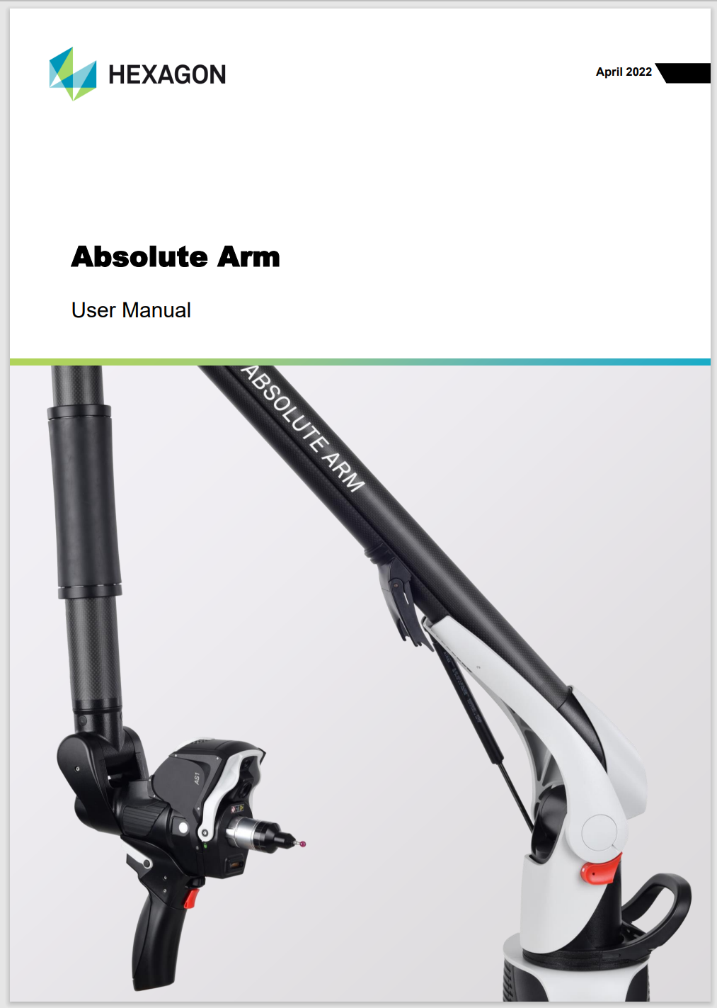 Where can I find the User Manual for my Hexagon Romer Absolute Arm?