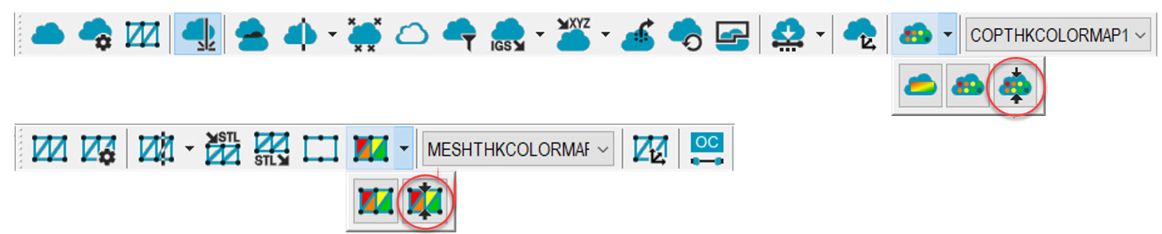 What's New In PC-DMIS 2019 R2? Thickness Colormap
