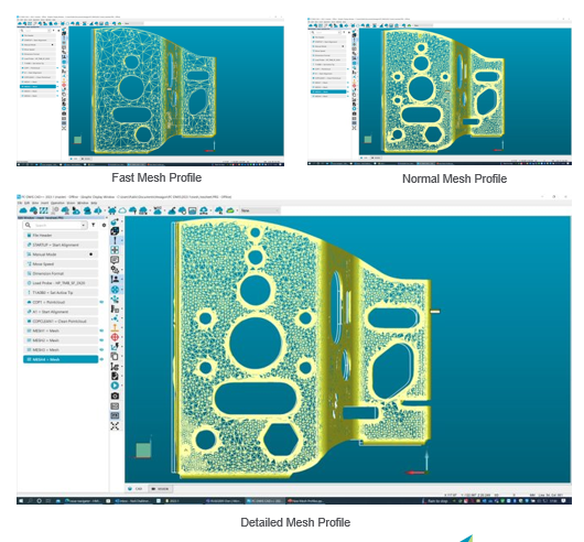 What's New In PC-DMIS 2023.1? New Mesh Profiles