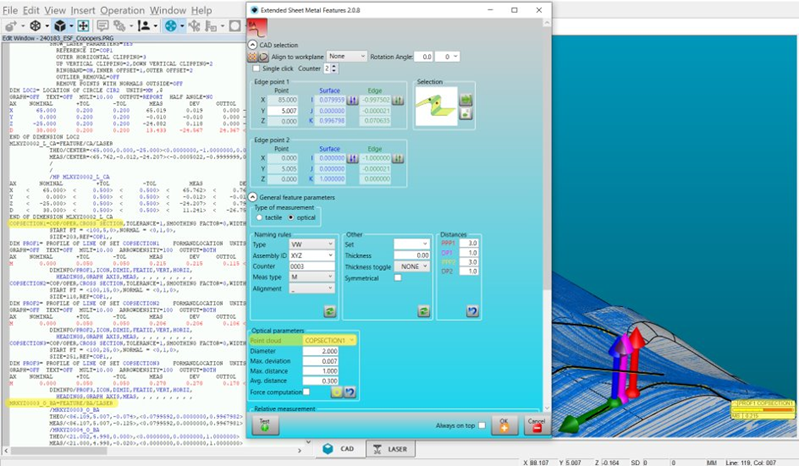 What’s New in PC-DMIS 2024.1? ESF (VWMP) supports COP operators for ...